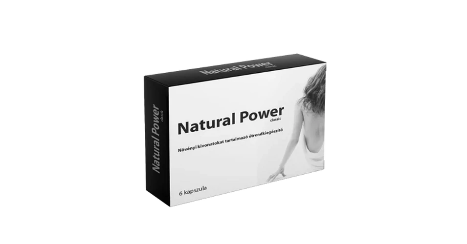 Natural Power For Men Potencianövelő Kapszula